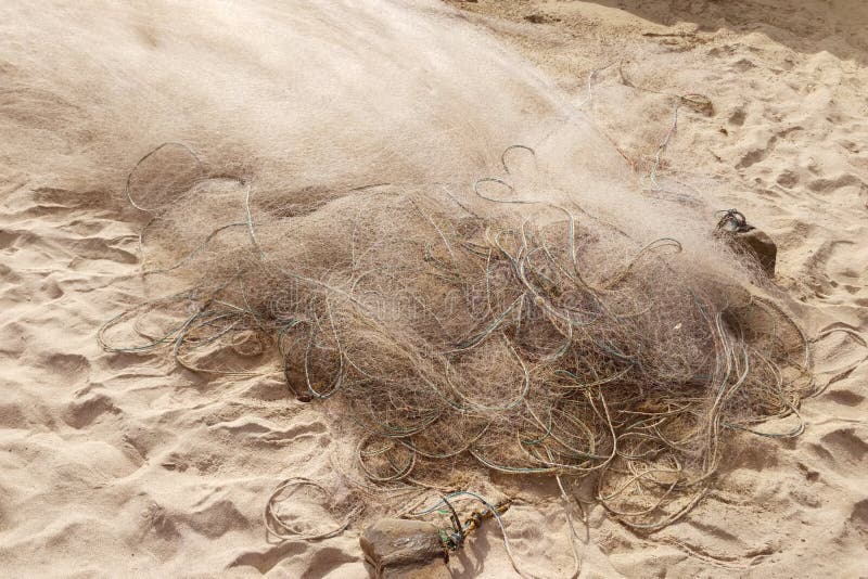 The Fishing Net is Lying on the Sand, Fishing in the Southern Countries ...