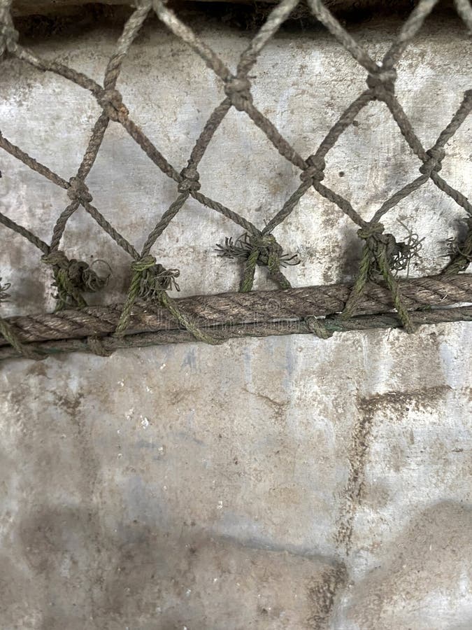 Fishing Net on Plastic Bucket Stock Image - Image of grunge, steel ...