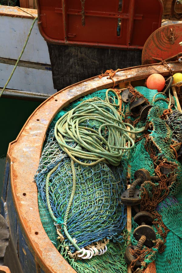 Fishing net. stock image. Image of equipment, overfishing - 33675507