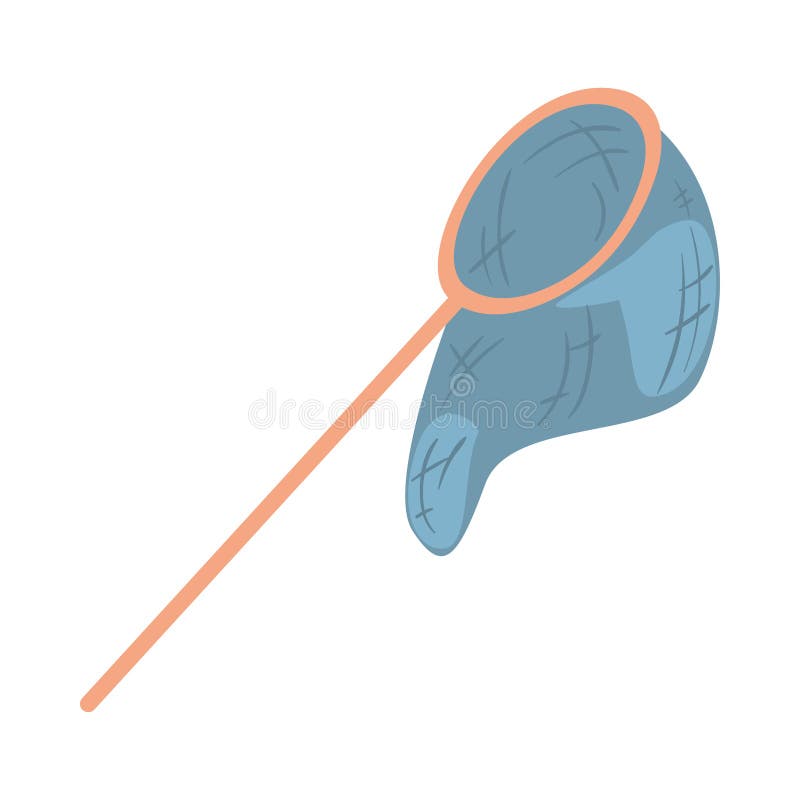 Fishing Net Used Catch a Fishes Stock Vector - Illustration of cartoon ...