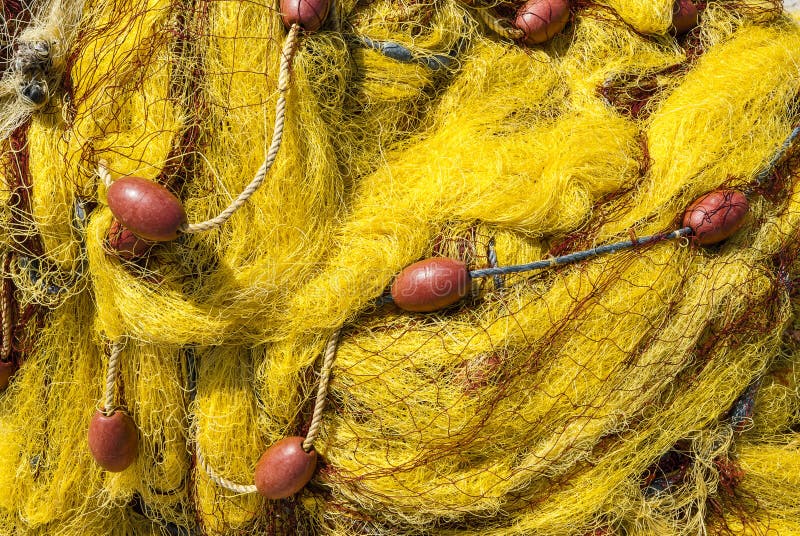 Fishing net stock image. Image of marine, industry, colour - 50264235