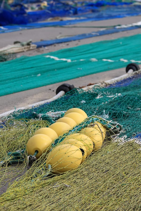 Fishing nets stock image. Image of mesh, maritime, cord - 13405525