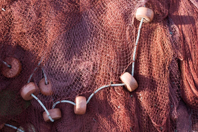 Fishing Nets stock photo. Image of trawl, catch, mesh - 3456016