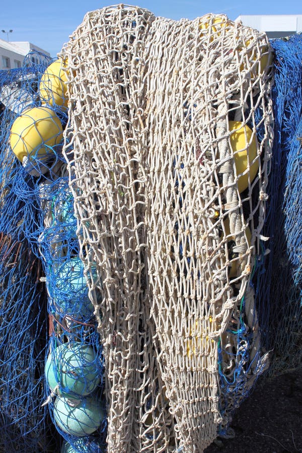 Fishing nets stock photo. Image of harbour, line, marine - 40962486