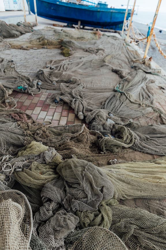 Fishing Nets for Fish Ship stock image. Image of ship - 363175791
