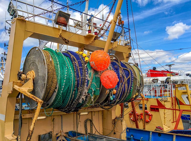 Purse Seine Fishing Net Reel Stock Photos - Free & Royalty-Free Stock ...