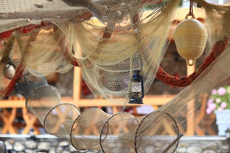 Fishing nets stock photo. Image of paper, ancient, dark - 57229554