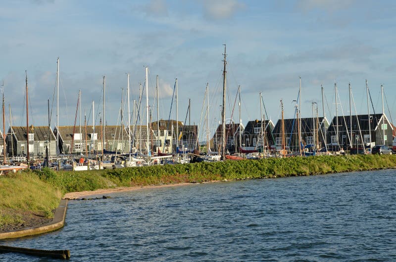 Fishing Port in Netherlands Editorial Stock Photo - Image of touristic ...