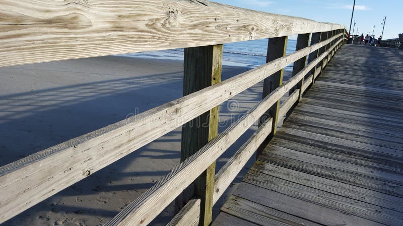 Fishing Rail at pier stock photo. Image of decor, sink - 62987838