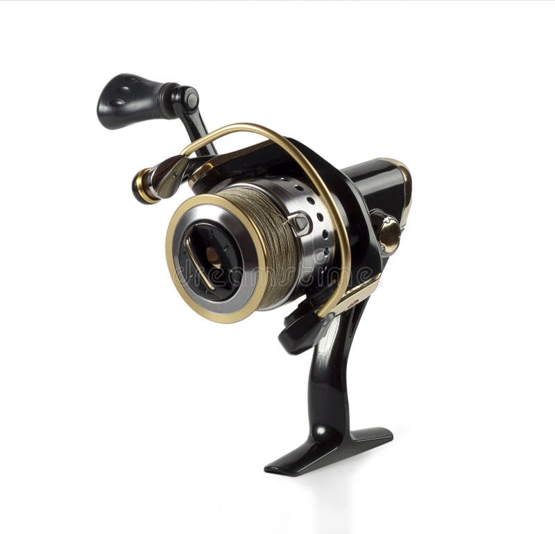 Fishing reel stock photo. Image of still, gear, tool - 21596886