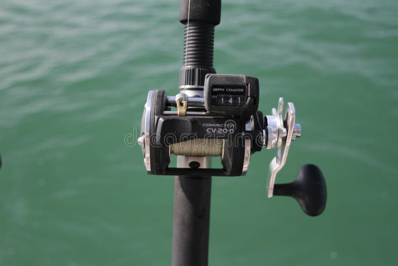 Fishing reel stock image. Image of reel, river, lake - 39288965