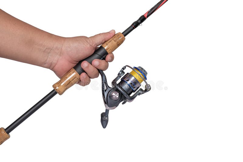 Fishing Reel and Rod for Hobby Stock Image - Image of line, fishing ...