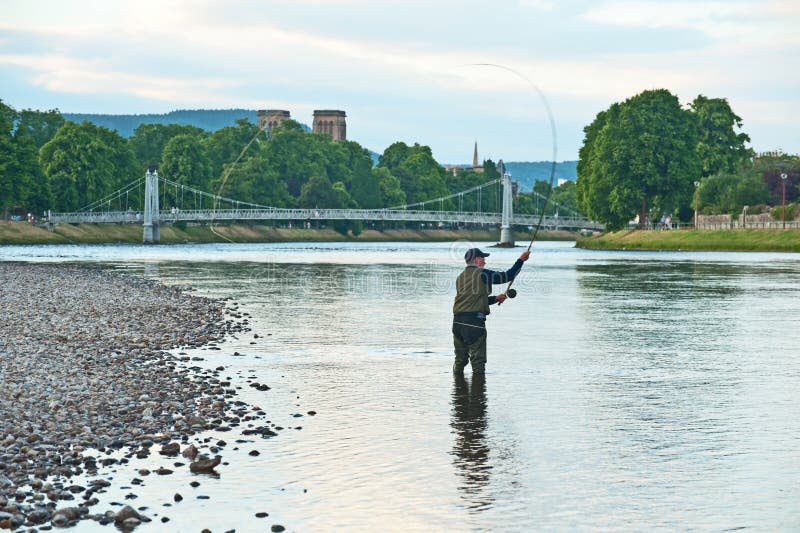 River Ness And Inverness Castle Editorial Stock Photo - Image of rest ...