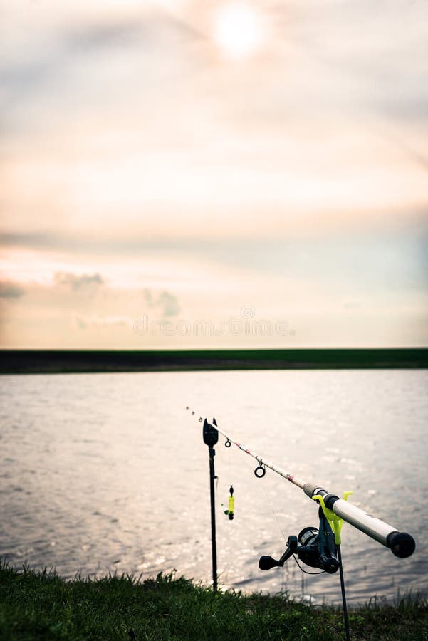 Fishing Reel Edge Lake Focus Wire Stock Photos - Free & Royalty-Free ...