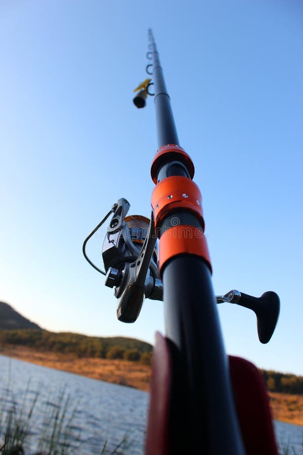 Fishing Rod stock image. Image of fishing, tree, events - 98800449