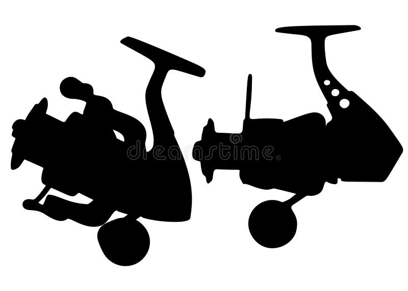 Fishing Rod Reels Included. Stock Vector - Illustration of vector ...