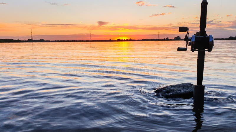 Sunset in the Netherlands stock photo. Image of nature - 79574480
