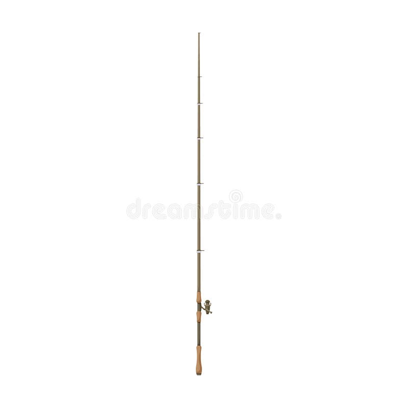 Fishing Rod Vector Icon.Cartoon Vector Icon Isolated on White ...