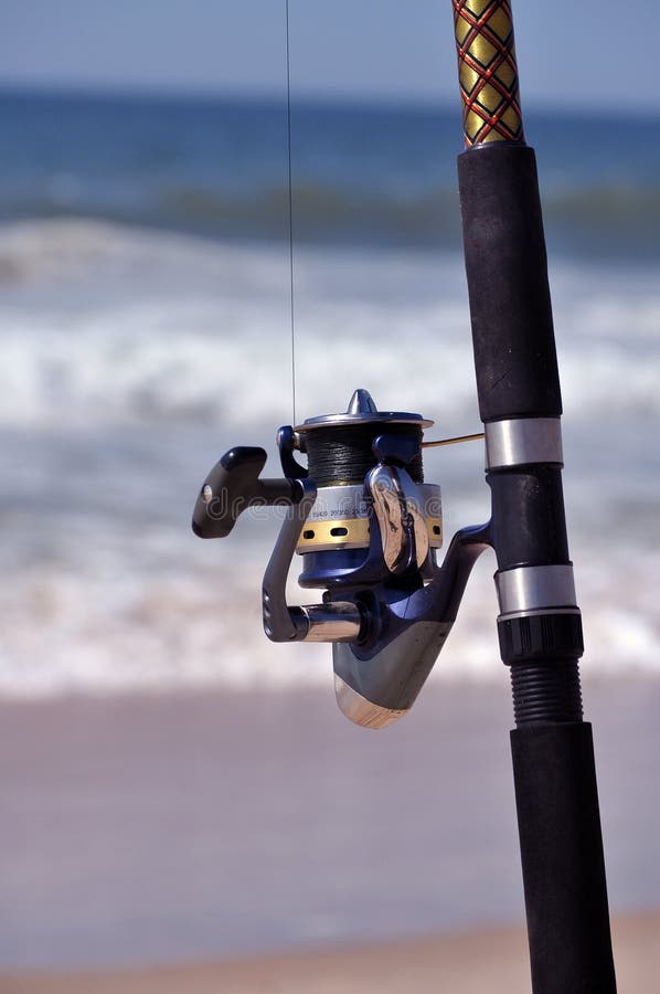 Fishing rode stock photo. Image of ocean, fish, summer - 14665072