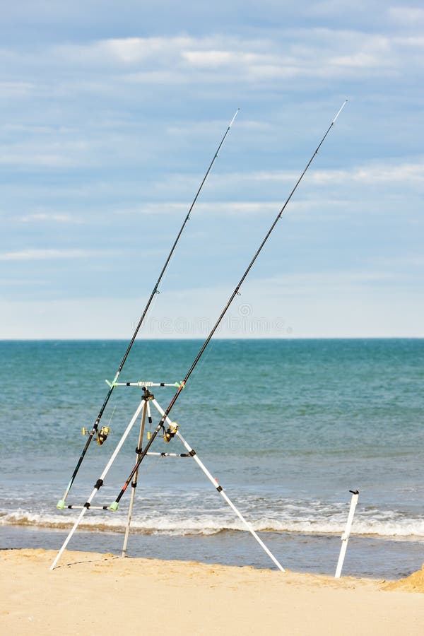 Fishing rods stock photo. Image of fishery, outdoors - 24203856