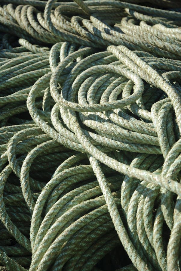 Fishing rope stock photo. Image of line, pile, detail - 25660878