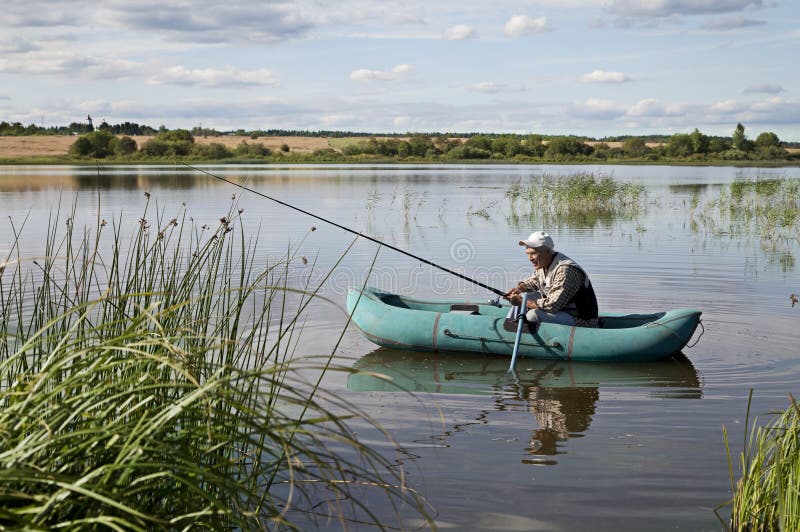 Fishing scene stock image. Image of adult, catch, freshwater - 21078565