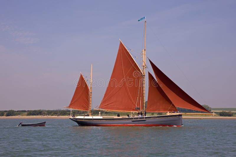 Fishing Smack stock image. Image of smack, water, restored - 20232967