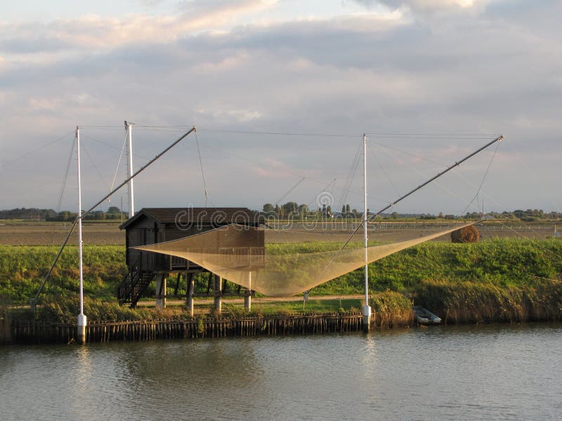 Fishing structure stock photo. Image of home, wooden - 18535212