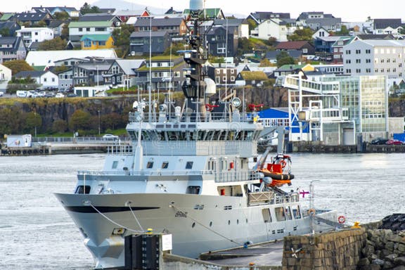 Fishing Support Vessel editorial image. Image of town - 384452475