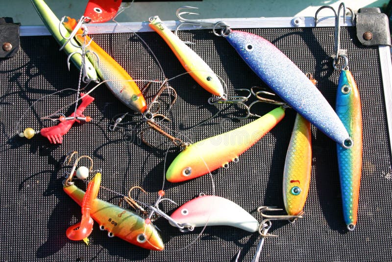 Fishing tackle stock image. Image of metal, aiming, sharp - 26574997