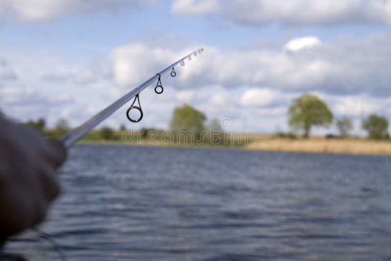 Fishing time.. stock photo. Image of green, water, angler - 5283654