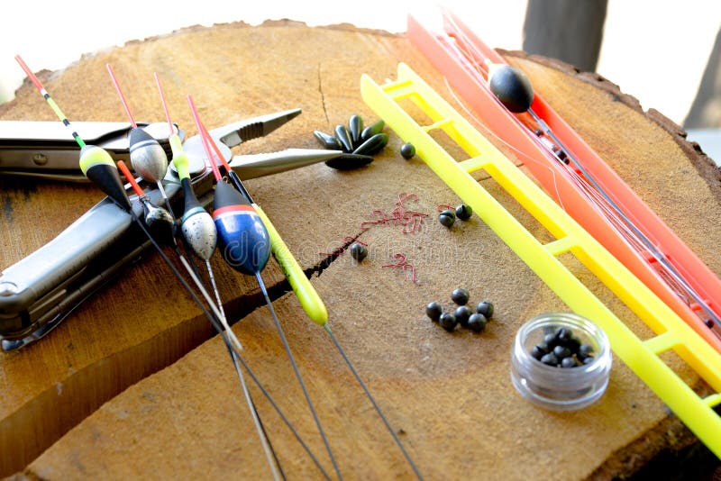 Fishing tools. stock image. Image of tools, wobbler, casting - 77517731