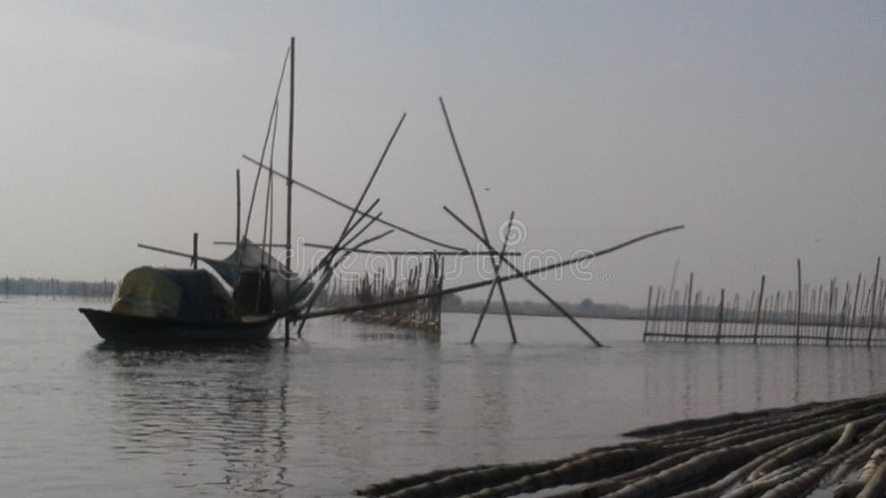 Fishing trap stock image. Image of reverse, fishing - 174425311