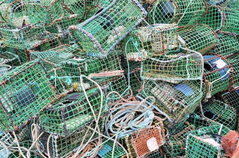Fishing traps stock photo. Image of handmade, shellfish - 26176490