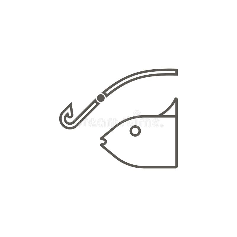 Fishing Vector Icon. Simple Element Illustration from Map and ...