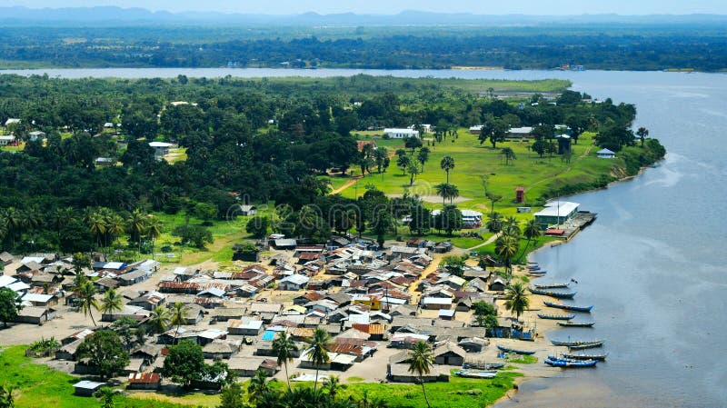 Sierra Leone and Liberia stock image. Image of monrovia - 4954487