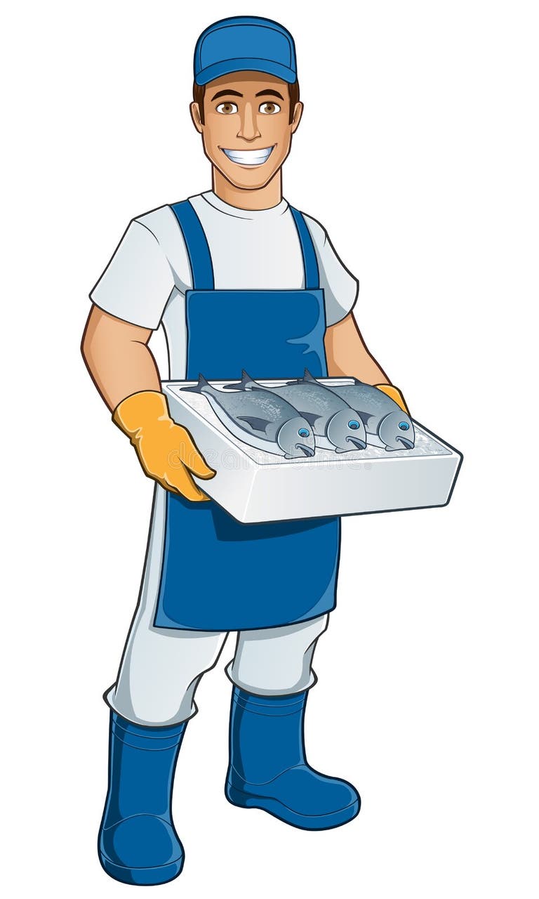 Fishmonge Stock Illustrations – 3 Fishmonge Stock Illustrations ...