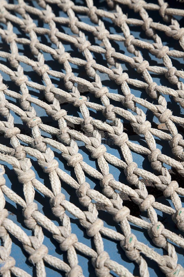 Fishnets drying on a boat stock image. Image of ocean - 142092457
