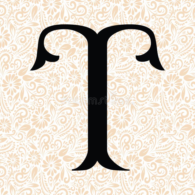 Fishtail Alphabet 6 , Black Alphabet Vector, Alphabet Vector Stock ...