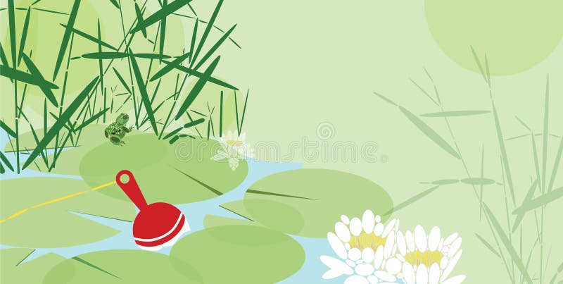 Fiska float vektor illustrationer. Illustration av fjäder - 50648612