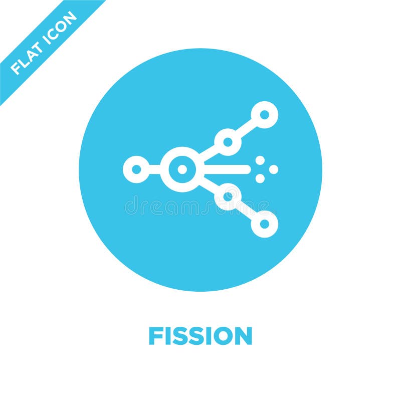 Nuclear fission stock illustration. Illustration of fission - 35501453
