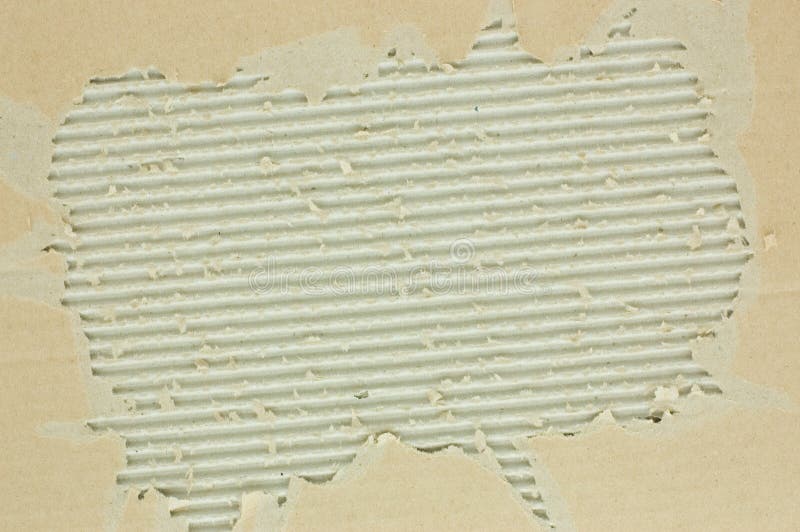 Fissure de carton image stock. Image du modifié, papier - 3595305