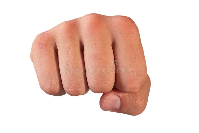 Fist stock image. Image of threat, claw, fist, white - 15074893