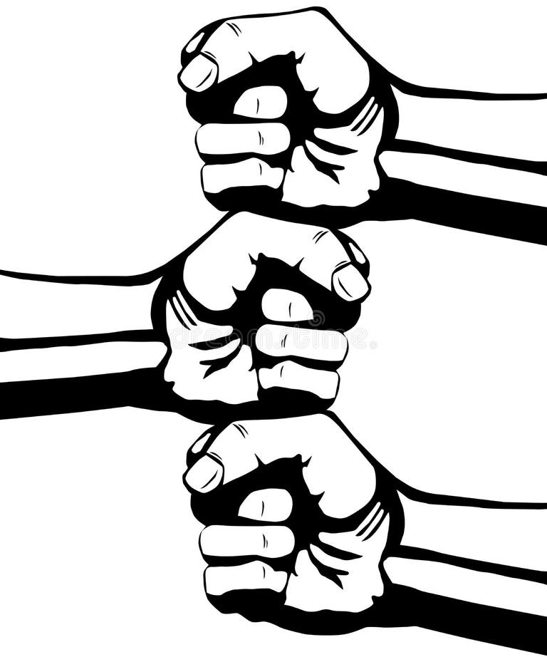 Unity Fists Stock Illustrations – 1,385 Unity Fists Stock Illustrations ...