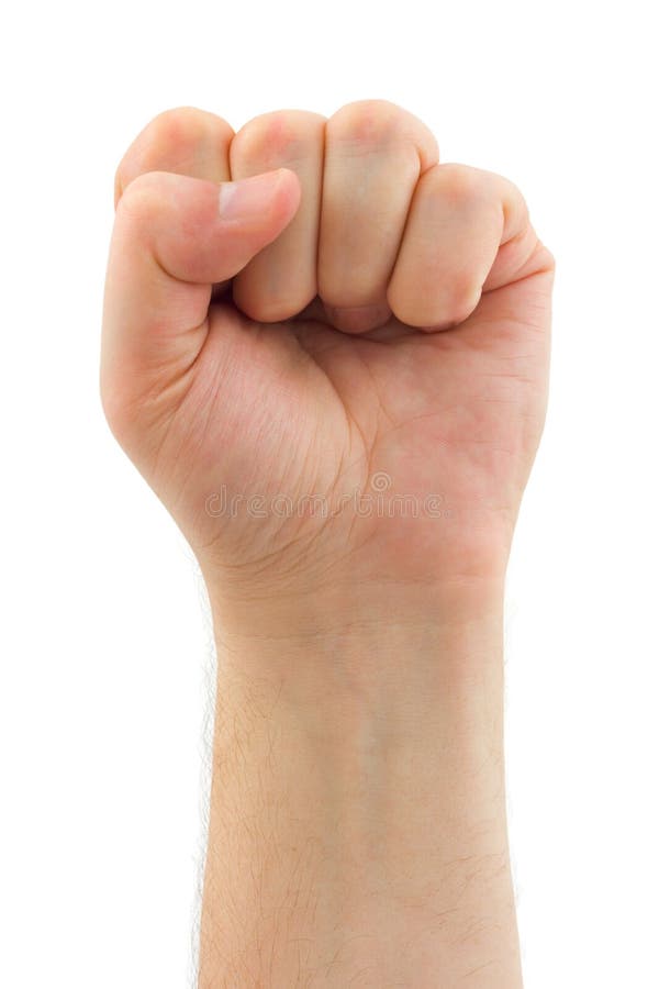 Fist stock image. Image of person, show, sign, punch, symbol - 9650167