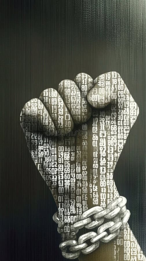 Breaking Free Chains Stock Illustrations – 607 Breaking Free Chains ...