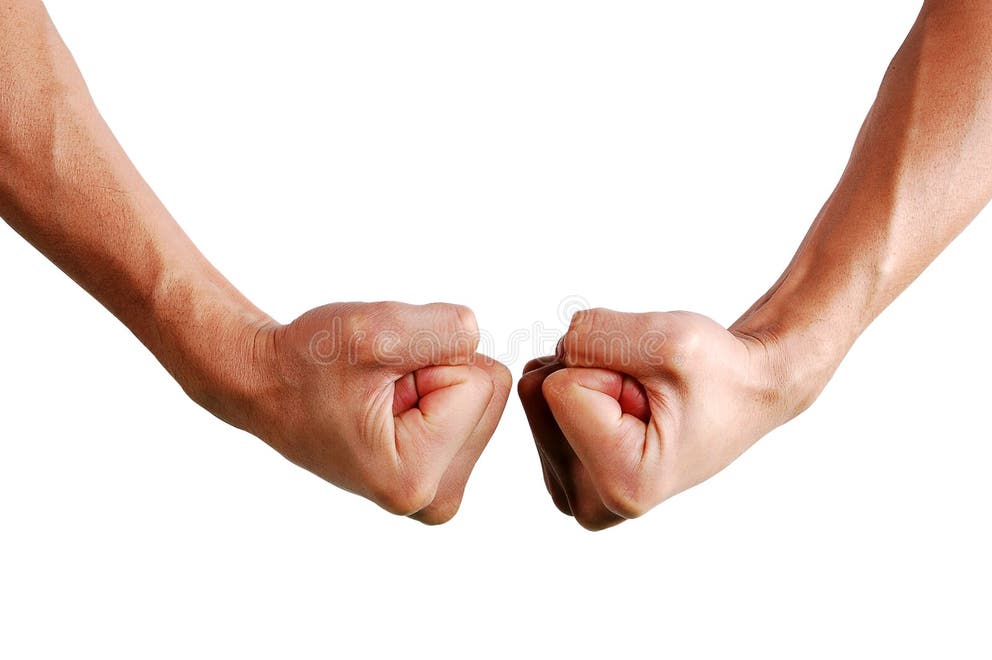 Fist fight stock photo. Image of group, human, force - 13360550