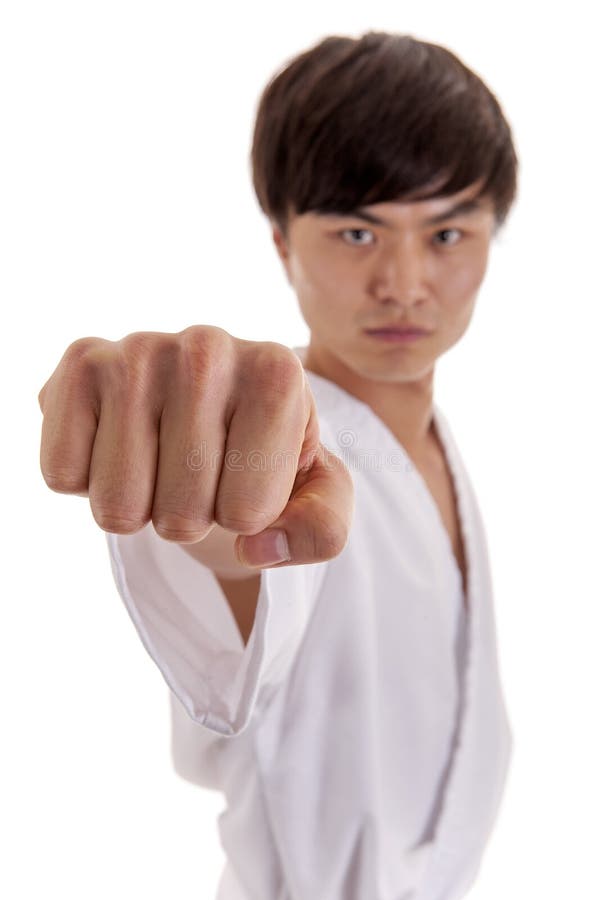 Karate Fist stock image. Image of person, karateka, male - 29850103