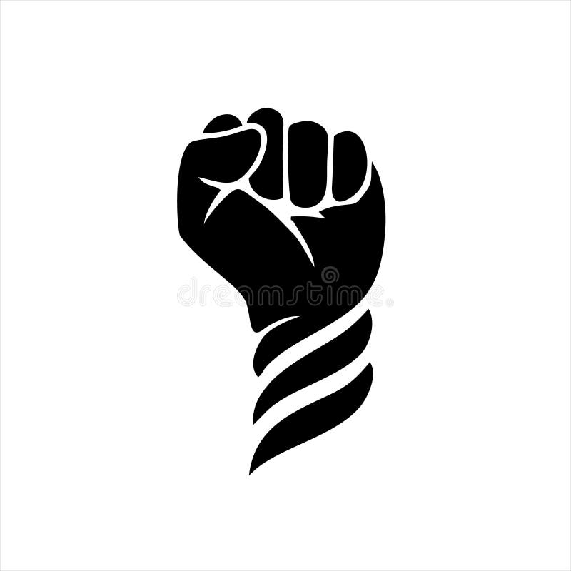 Fist Icon Isolated on White Background. Fist Icon in Trendy Design ...