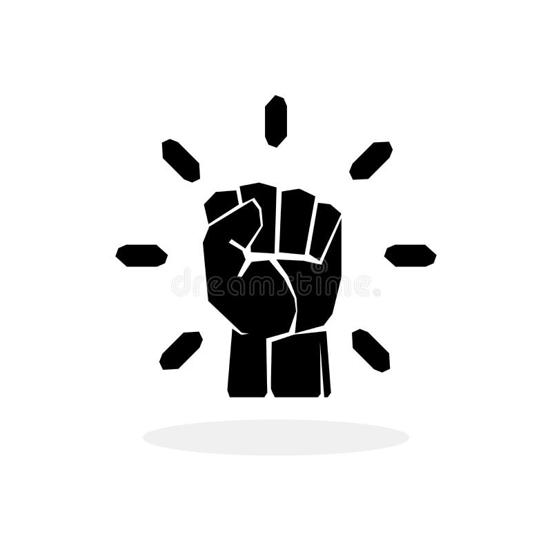 Fist Icon. Protest Concept. Empowerment Icon Stock Vector ...